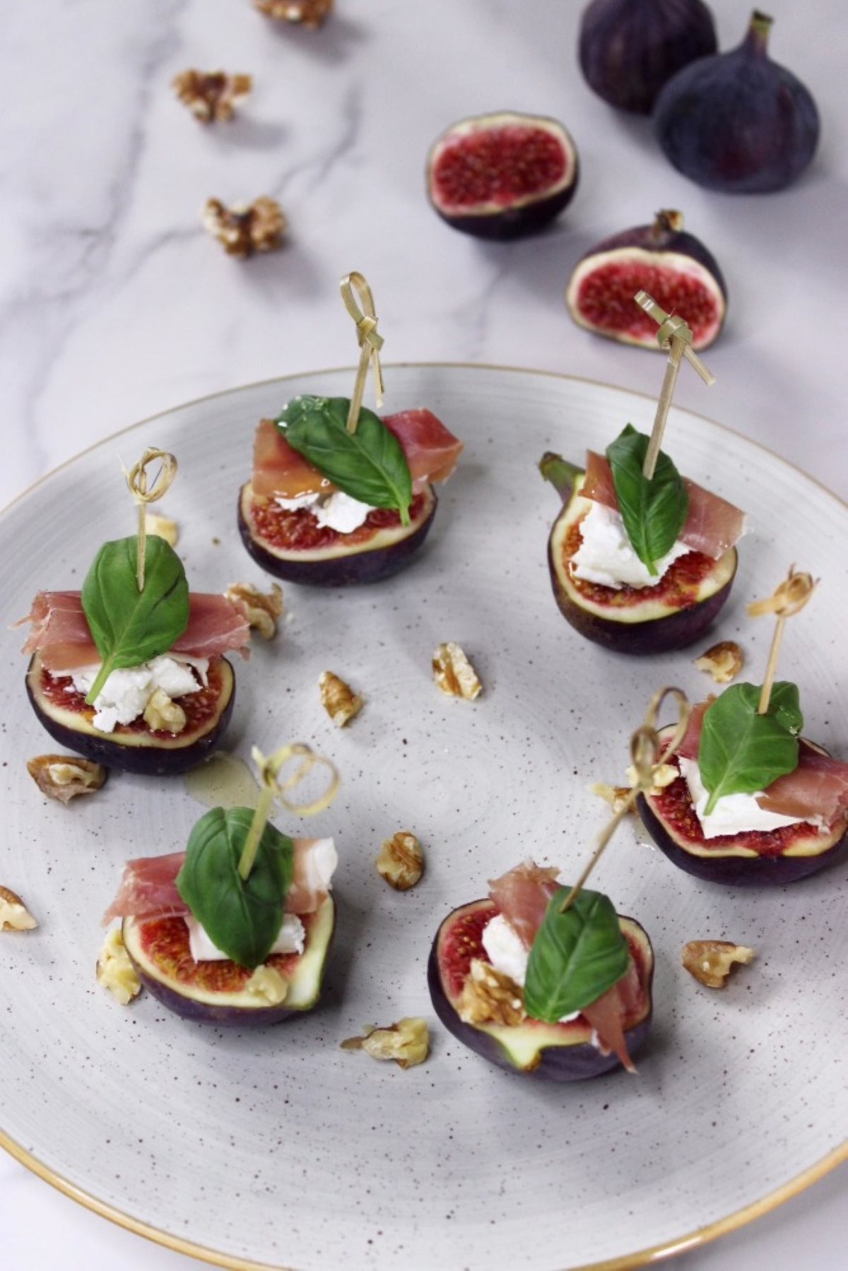 Figs with Goat´s Cheese and Parma Ham | Cherries With Love